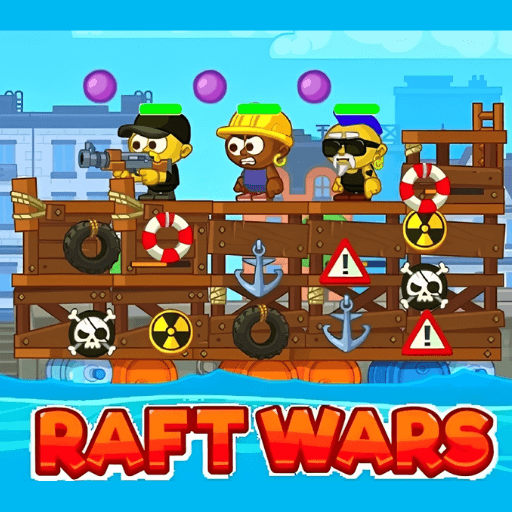 Raft Wars - Play Raft Wars On Stickman Hook