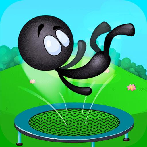Trampoline Stickman - Play Trampoline Stickman On Stickman Hook